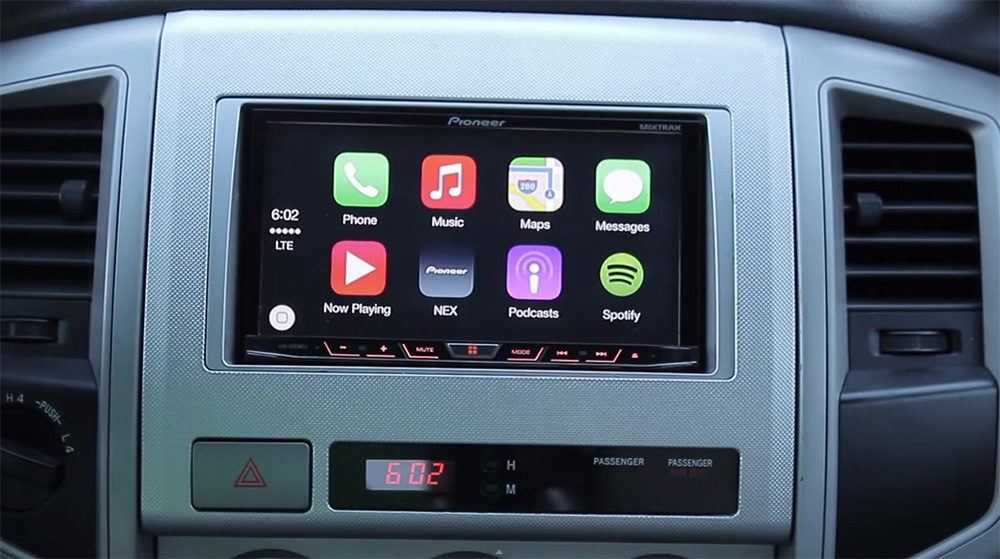 This is what an Apple CarPlay looks like in action - Telematics.com